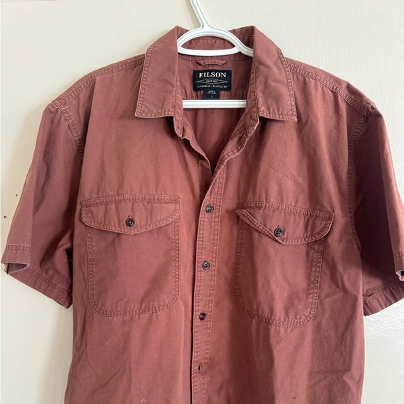 Filson | Shirts | Filson Large Mens Short Sleeve Button Down | Poshmark